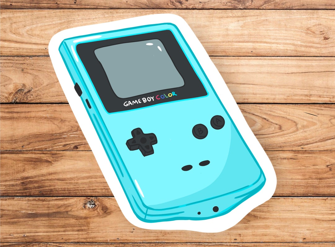 Gameboy Glossy Vinyl Sticker - Etsy