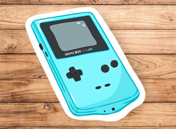 Gameboy Glossy Vinyl Sticker - Etsy