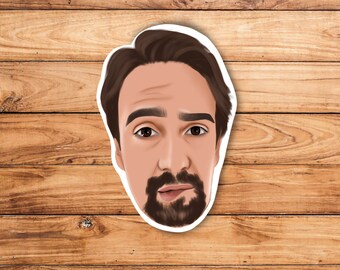 Lin Manuel Miranda Bite Lip - Etsy New Zealand