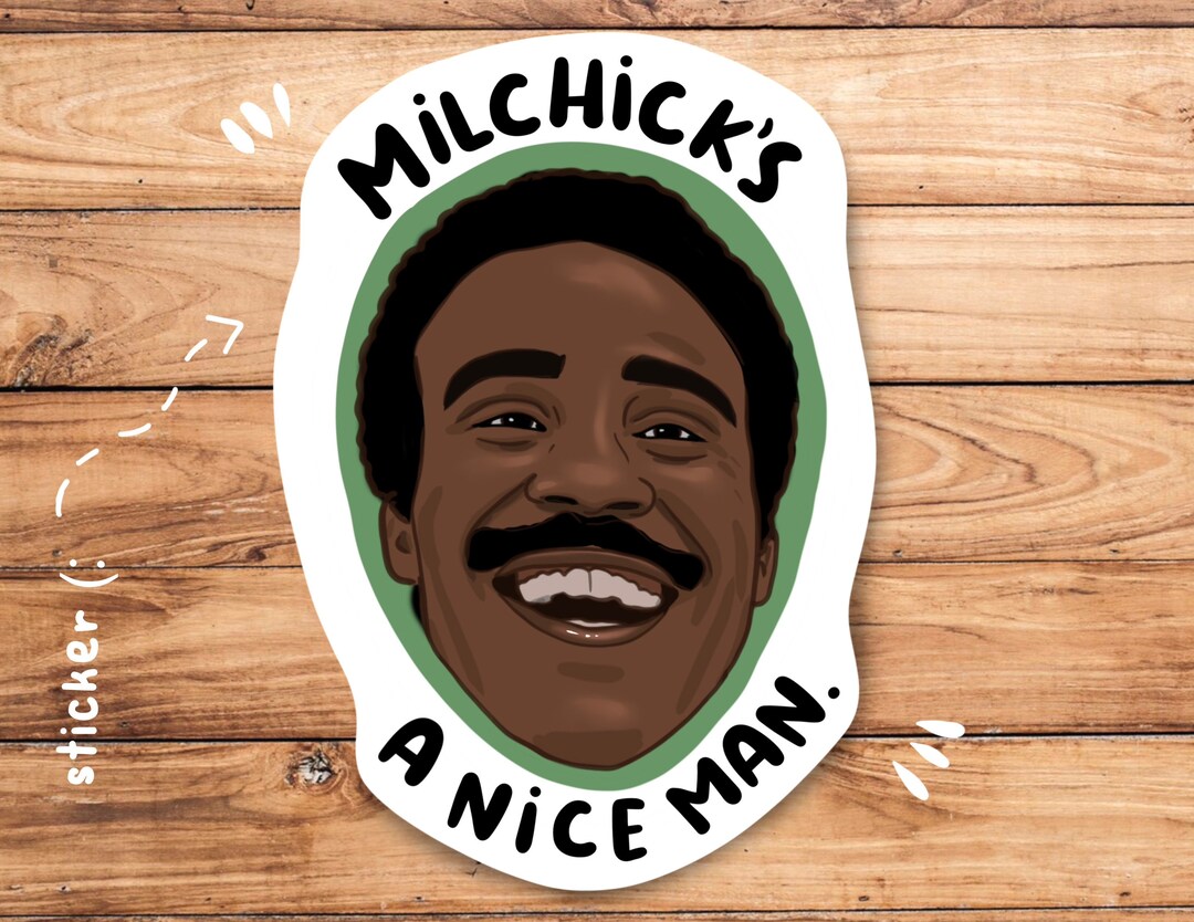 Milchick Severance Glossy Vinyl Sticker Laptop Sticker - Etsy