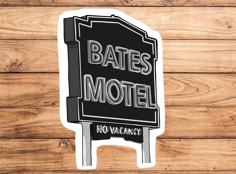 Psycho Movie Glossy Vinyl Sticker Set or Matte Sticker Set - Etsy