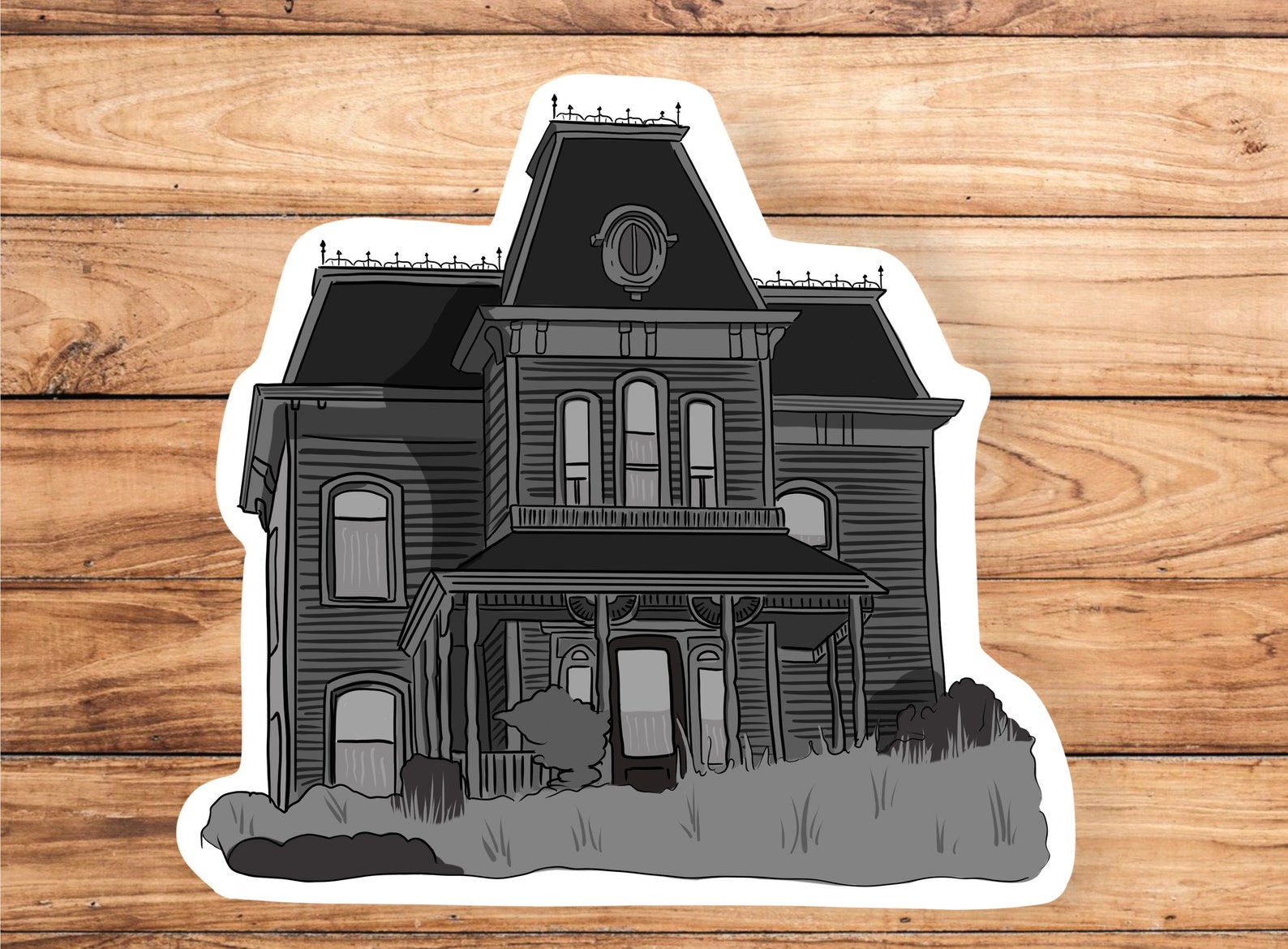 Psycho Movie Glossy Vinyl Sticker Set or Matte Sticker Set - Etsy