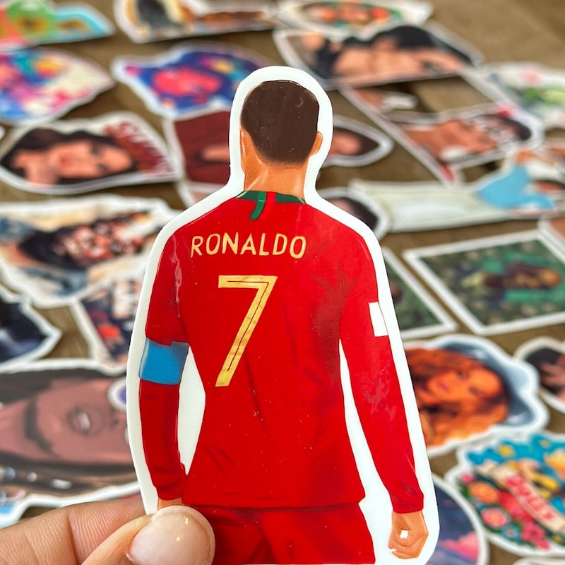 Cristiano ronaldo stickers - Etsy España