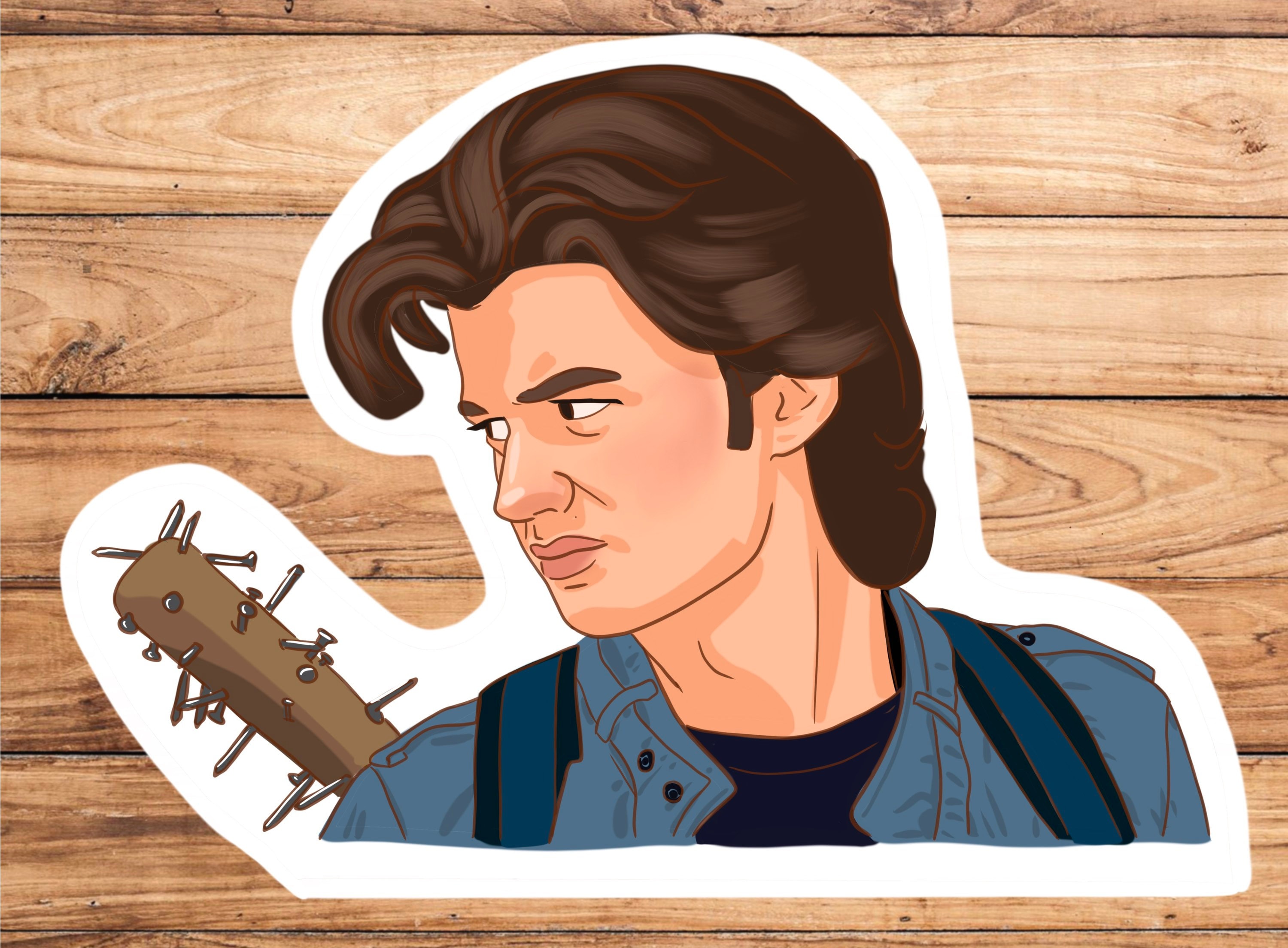 Steve Harrington Sticker Set Glossy Vinyl Sticker Laptop - Etsy