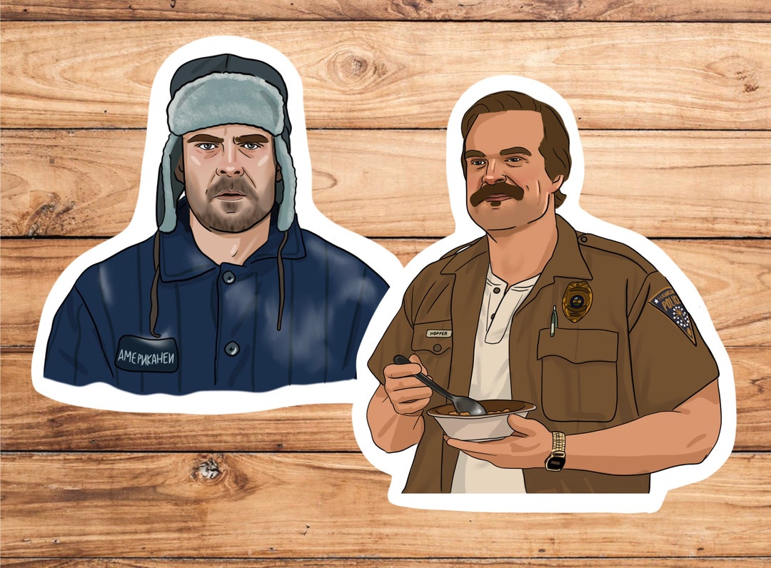 Hopper Sticker Set, Glossy Vinyl Sticker, Glossy Sticker - Etsy