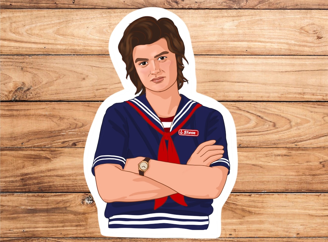 Steve Harrington Sticker Glossy Vinyl Sticker or Matte - Etsy