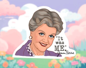 Jessica Fletcher Sticker - Etsy