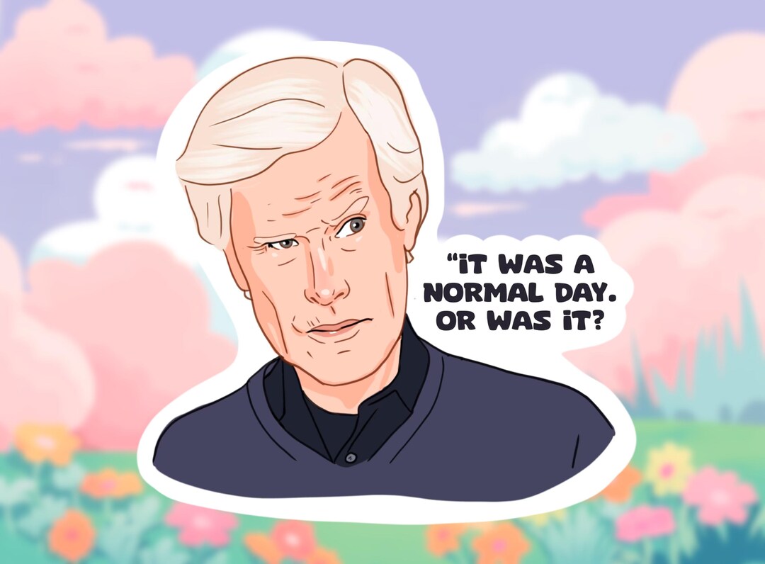 Funny Keith Morrison Sticker, Funny Dateline Sticker, True Crime ...