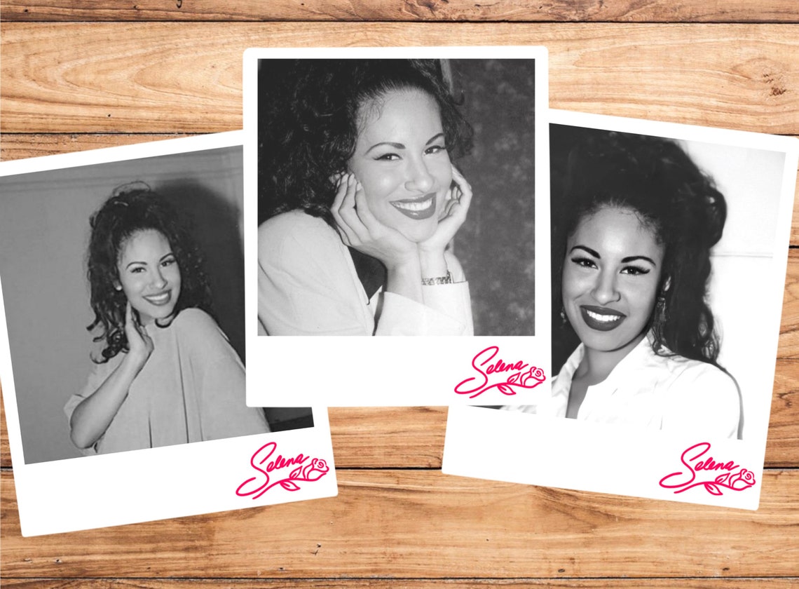 Selena Sticker Set Glossy Vinyl Sticker Glossy Sticker - Etsy