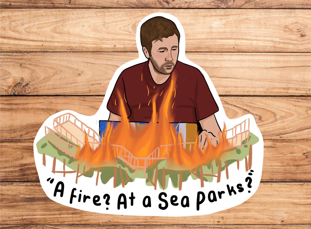 Sea Parks It Crowd Sticker, Glossy Vinyl or Matte Sticker - Etsy