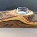 Vintage Tea Light Log Candle Holder Hand Made Tealight Wooden - Etsy