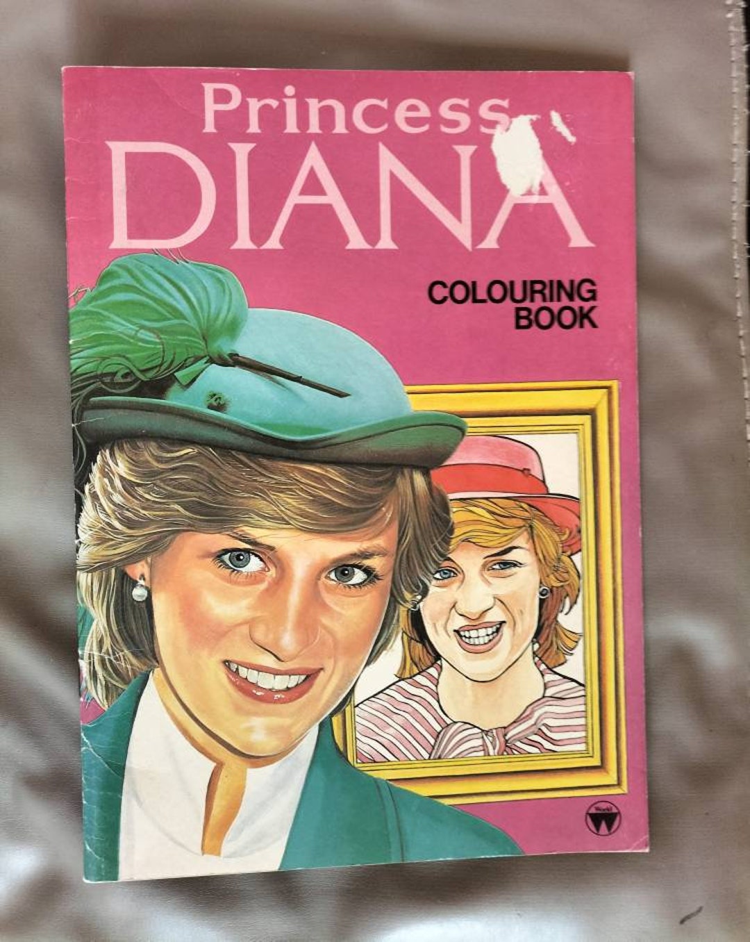 Vintage Princess Diana Colouring Book Unused Royalty - Etsy