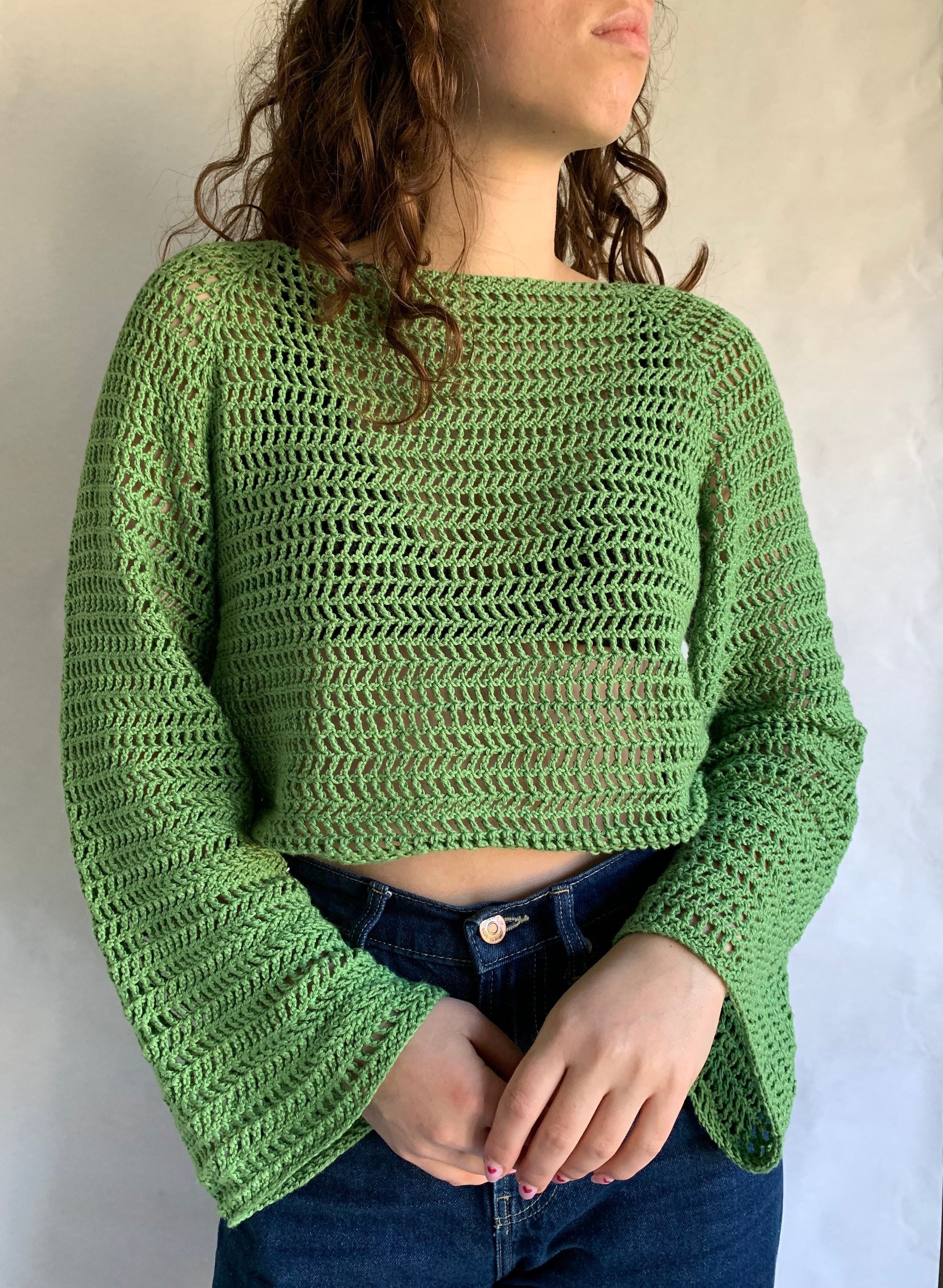 Millie Mesh Top - Crochet Pattern - Etsy