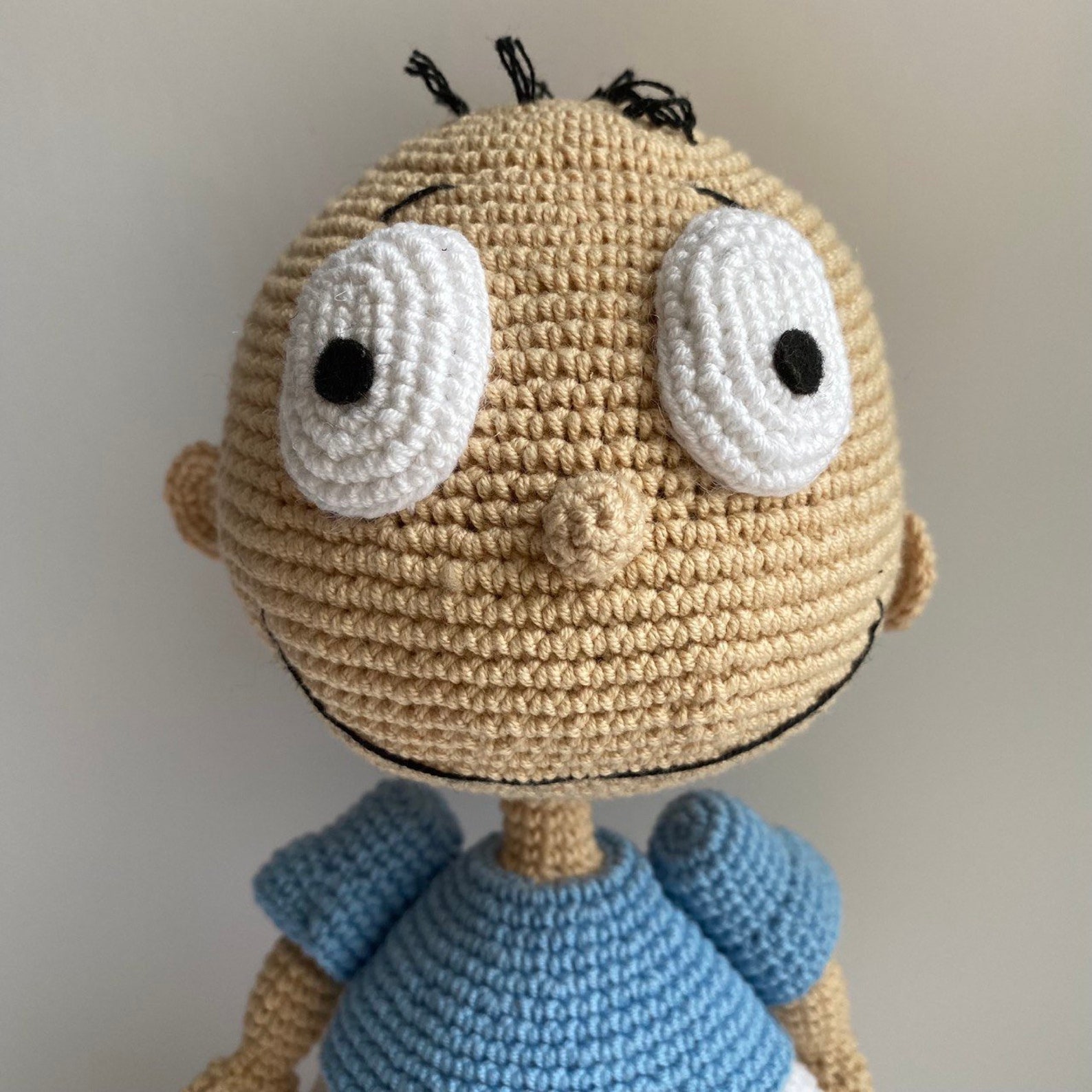 Rugrats Pattern Nickelodeon Crochet Amigurumi Tommy Pickles - Etsy