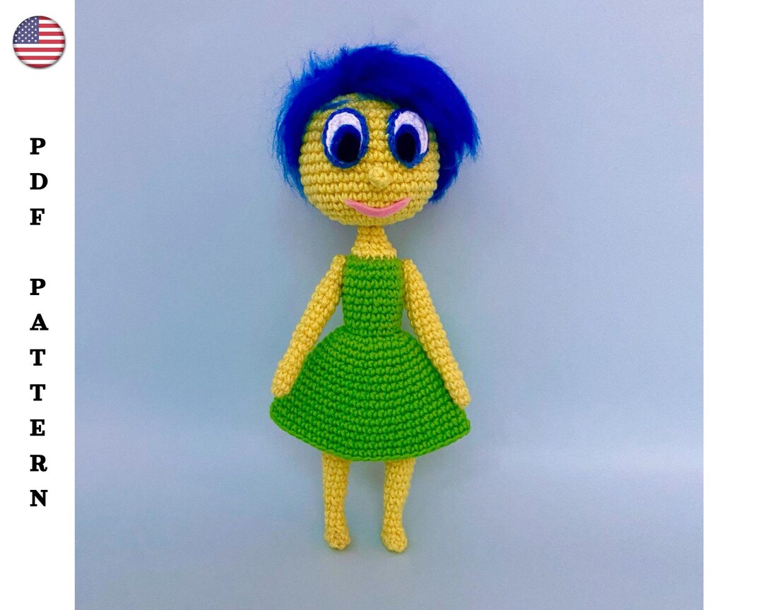 Joy, Crochet Toy, Amigurumi Pattern, Emotions - Etsy
