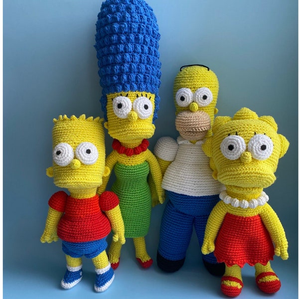 The Simpsons Yarn - Etsy