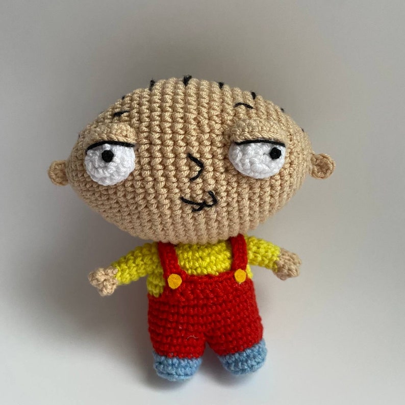 Stewie and Brian, Amigurumi Pattern, Family Guy, Crochet Dog - Etsy