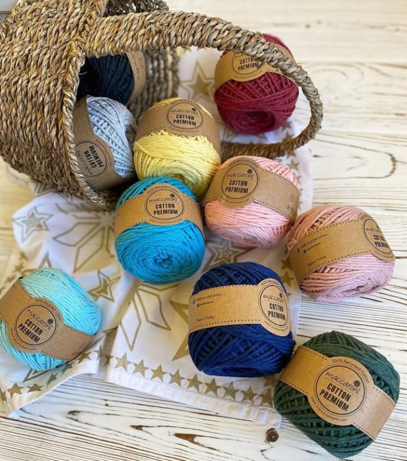 Macrame Cotton Rope 2 Mm Single Strand Cord Cotton Maccaroni - Etsy