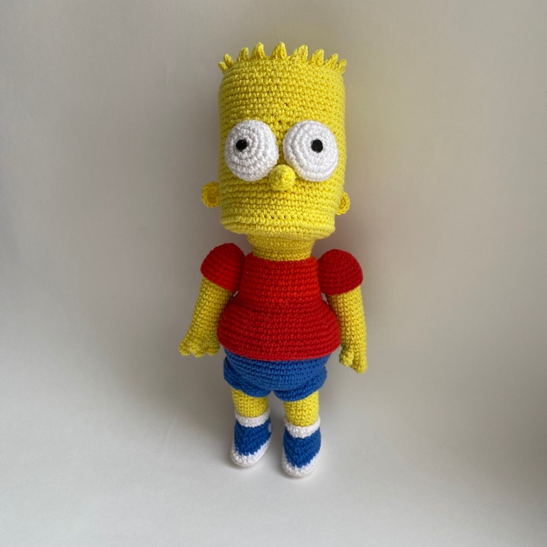 The Simpsons Amigurumi Toy Crocher Tutorial Doll Pattern - Etsy