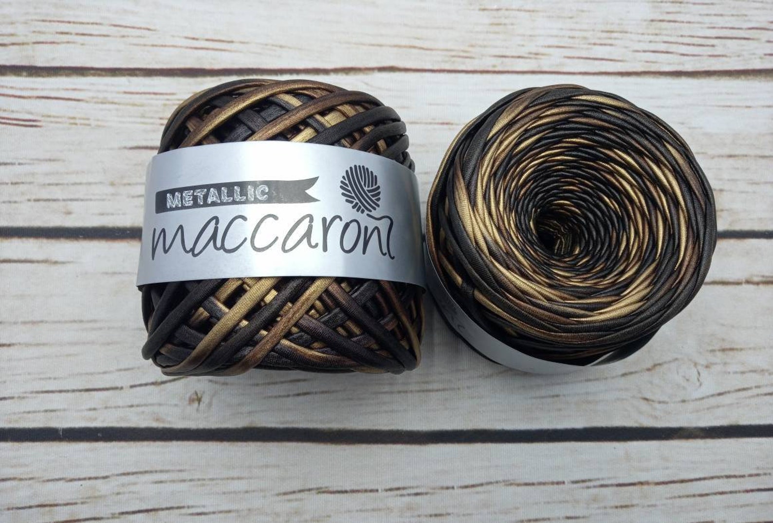 Metallic Yarn Leopard Yarn Glossing Yarn Maccaroni Yarn - Etsy
