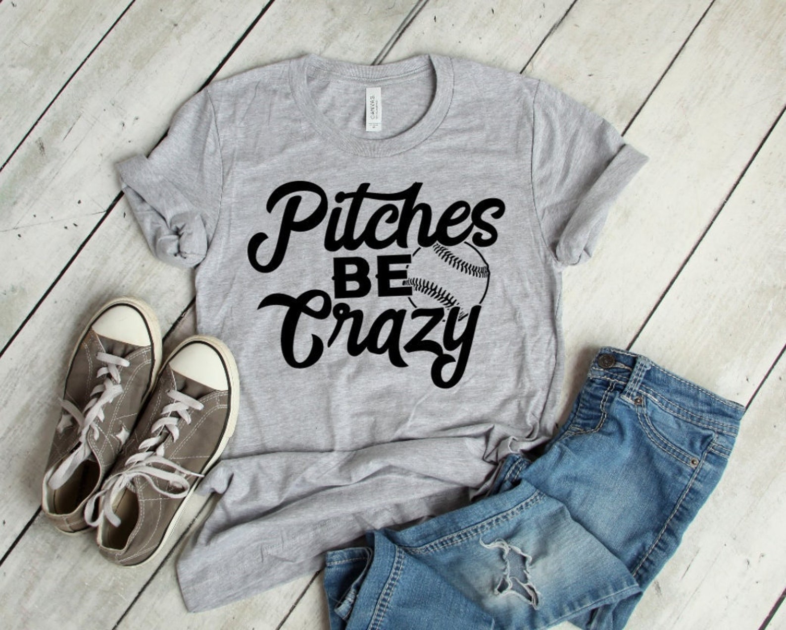 Pitches Be Crazy Shirt, Personalized Baseball Shirt, Softball Shirt ...