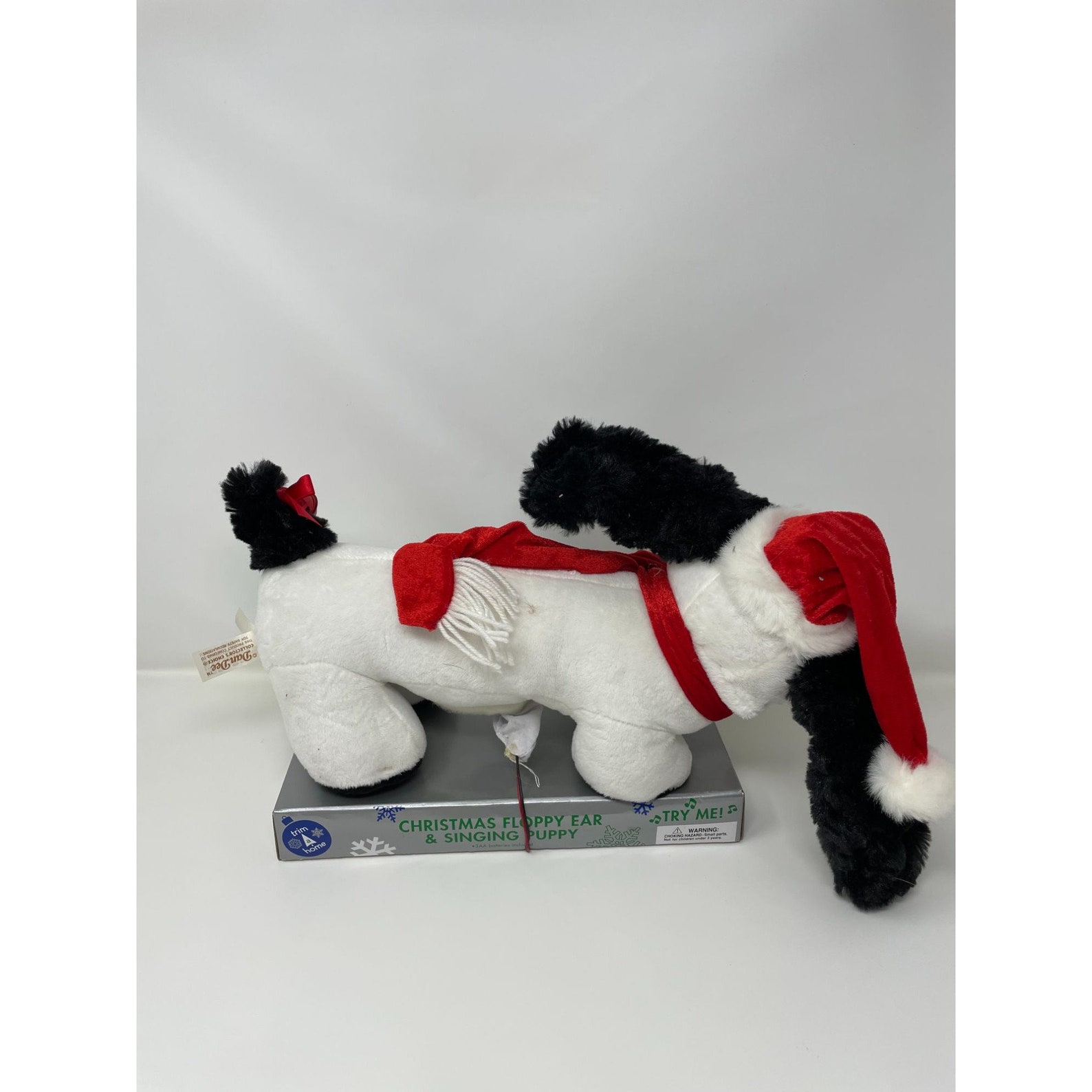 Trim A Home Animated Christmas Floppy Ear Singing Puppy Dog New in Box ...