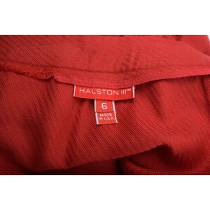 Halston III Vintage 1980s Womans Suit Skirt Blazer Size 8 Red - Etsy