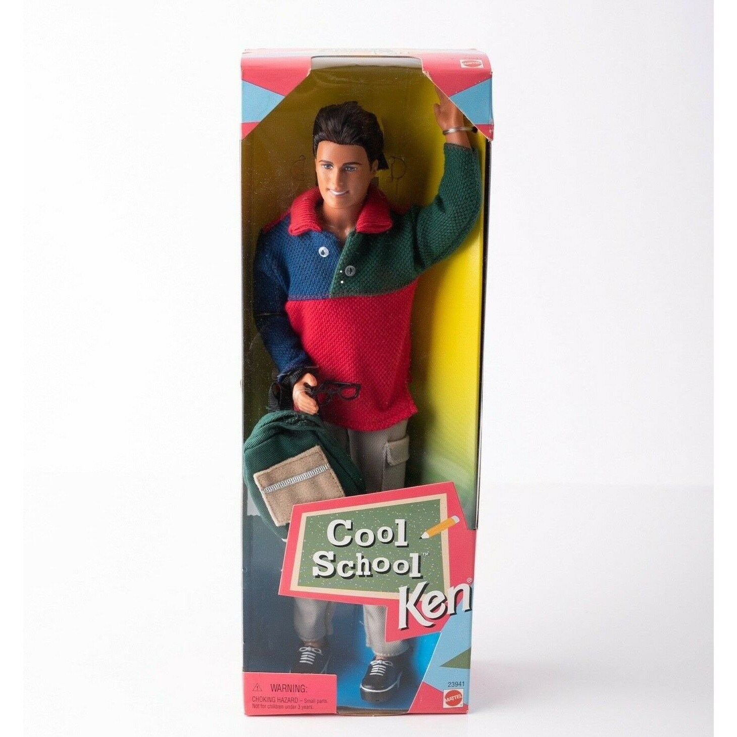Dolls Barbie Mattel Cool School Ken Doll Student Male Toy Vintage New ...
