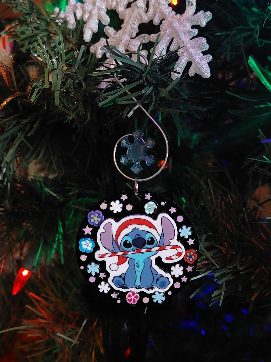 Blue Alien Christmas Ornament - Etsy