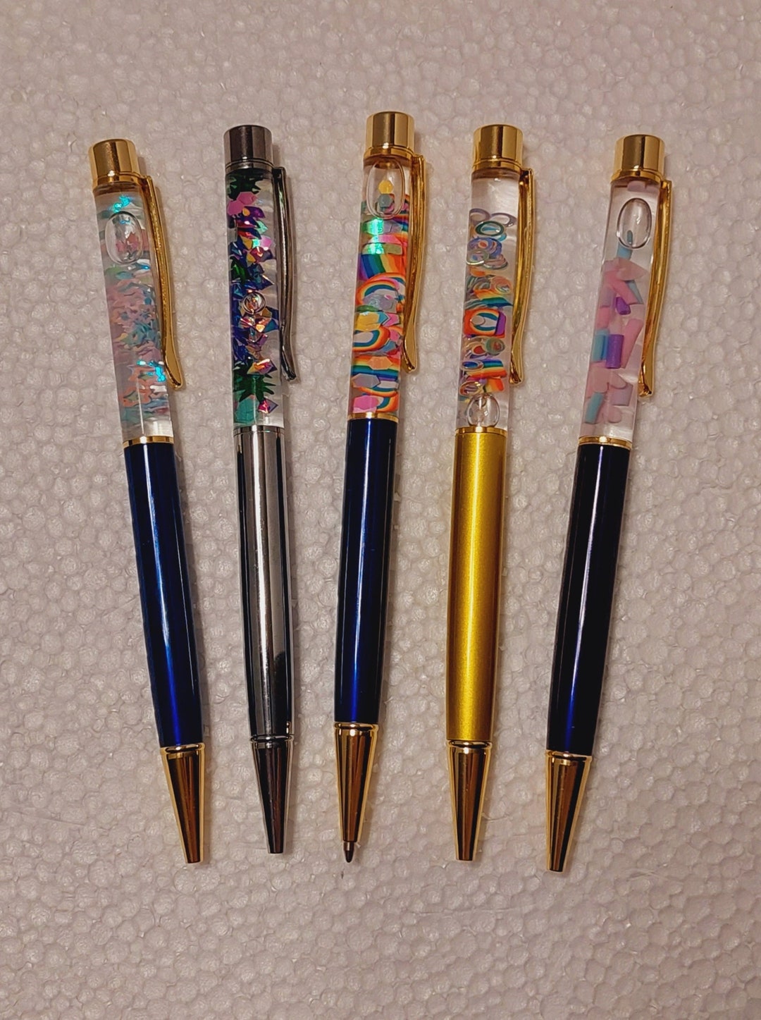 Snowglobe Pens, Glitter Pens, Fluid Pens - Etsy