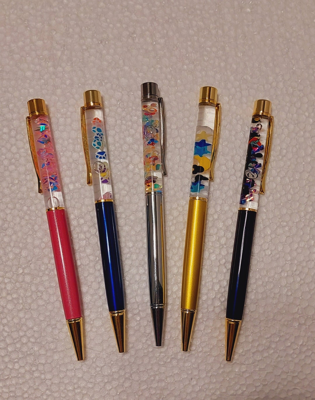 Snowglobe Pens, Glitter Pens, Fluid Pens - Etsy
