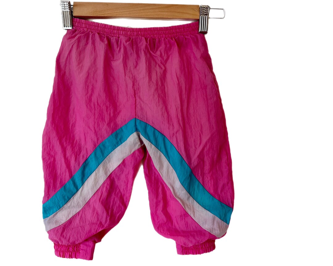 Vintage Bright Shell Suit Trousers 1990s Baby Girl 12-18 - Etsy