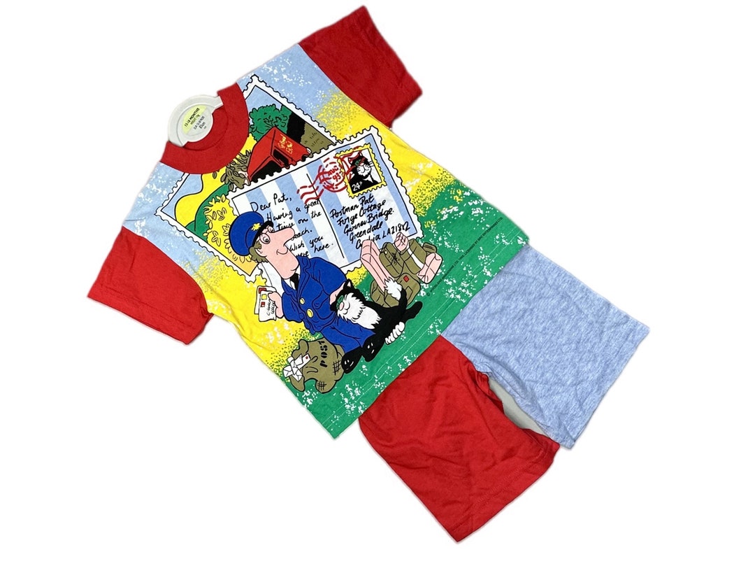 Vintage Postman Pat Baby Boy Girl Summer Outfit 9-12 Months - Etsy