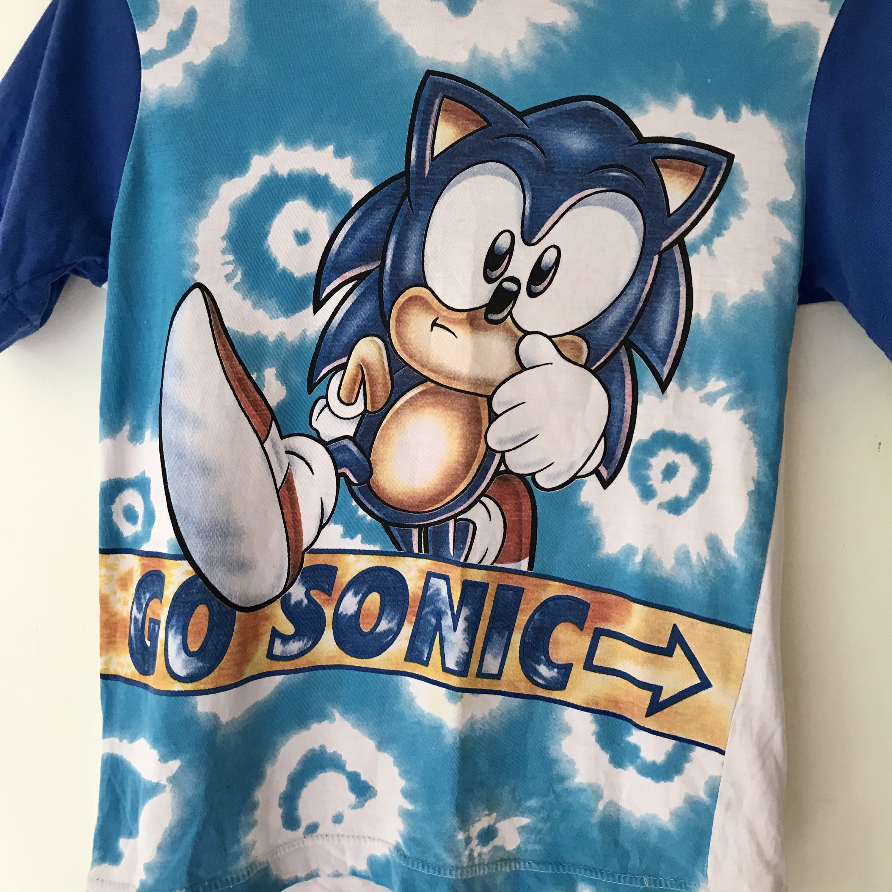 Vintage 90s Sonic the Hedgehog T Shirt 11-12 Years Boy Girl - Etsy
