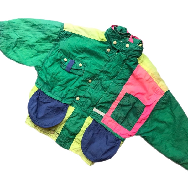 Color Block Jacket - Etsy