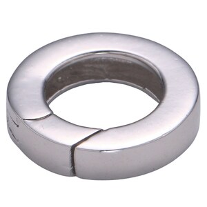 1 Pc 925 Sterling Silver Spring Gate Ring 13.7mm Push Gate - Etsy