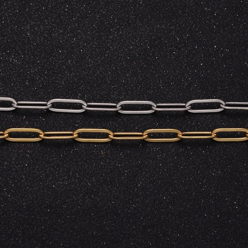 Tarnish Resistant Sterling Silver Chain - Etsy