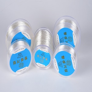 100M Transparent Stretchy String for DIY Jewelry Making High Quality ...