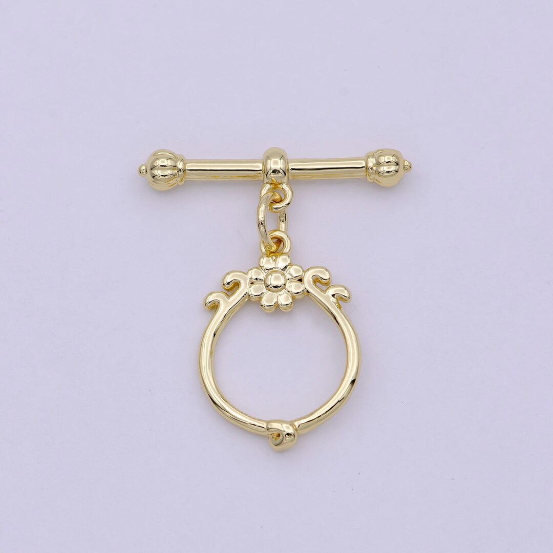 Wholesale Gold Toggle Clasp, Vintage Ot Clasp Fancy Design Ot Clasp ...