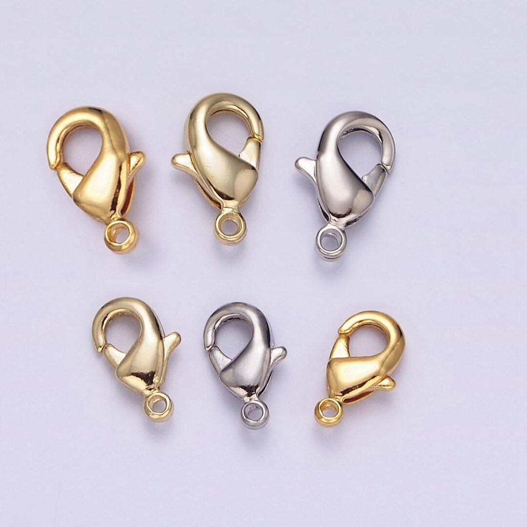 1 Piece Lobster Clasp Gold Filled 8mm, 9.5mm Lobster Claw Clasps ...