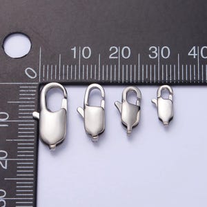 Stainless Steel Lobster Clasp Parrot Clasp Claw Clasp Tarnish Free End ...
