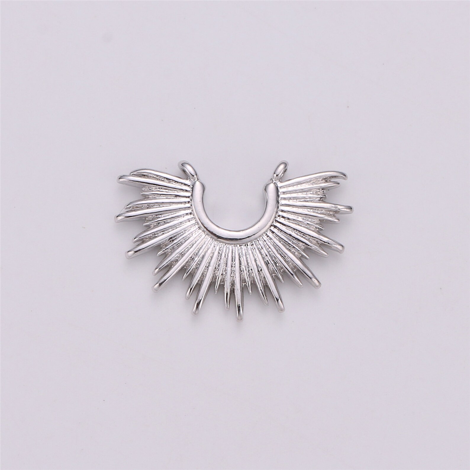 Sun Burst Connector Charms Celestial Drop Charm Pendant - Etsy