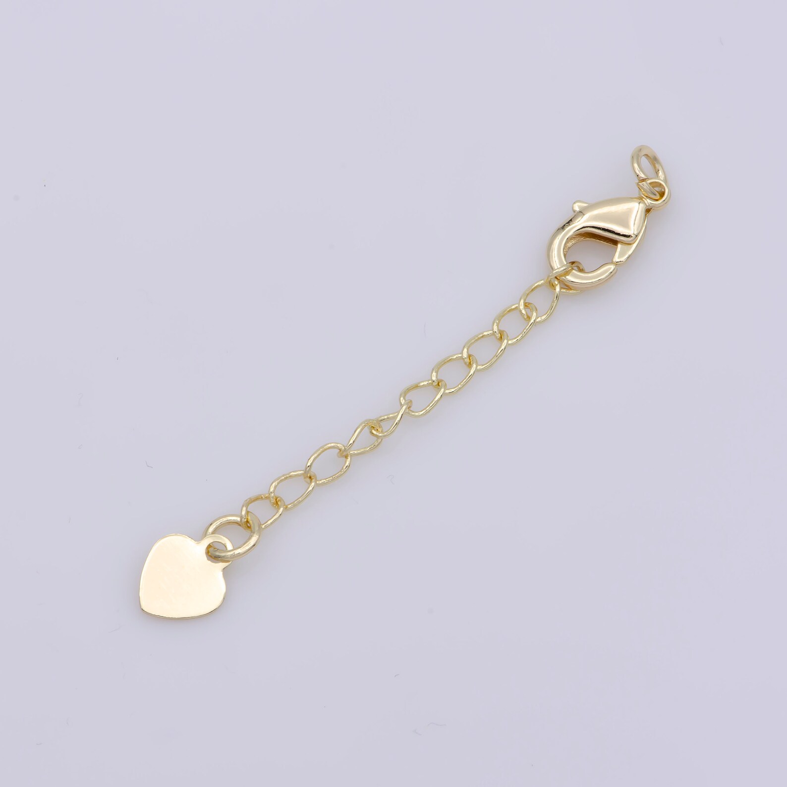 18K Gold Filled Chain Extender for Necklace Bracelet Supply - Etsy