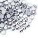 High Quality Crystal Light Chrome Rhinestones Loose Flat Back No Hot ...