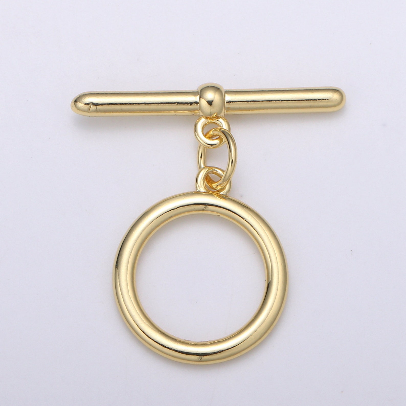 1x 24K Gold Toggle Clasp With Jump Ring Chose Color-gold Rose - Etsy UK