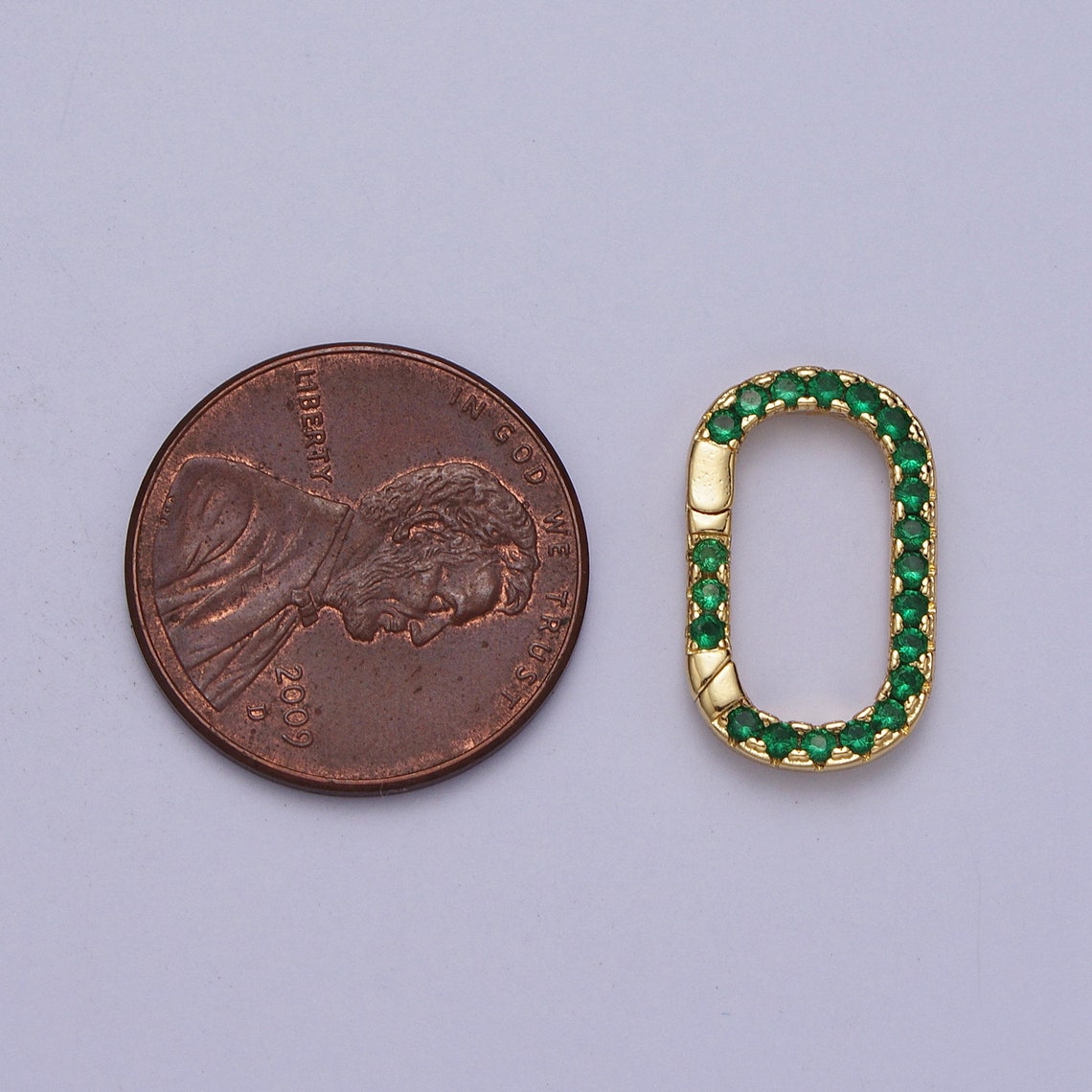 Cz Gold Spring Gate Ring 17x10mm CZ Pull Gate Ring Oval - Etsy