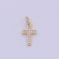 Cross Charm - Etsy