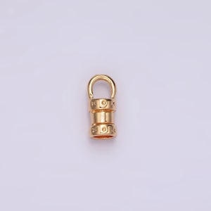 Leather or Cord Crimp Ends With Loop - Etsy