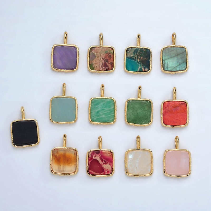 Square Pendant - Etsy