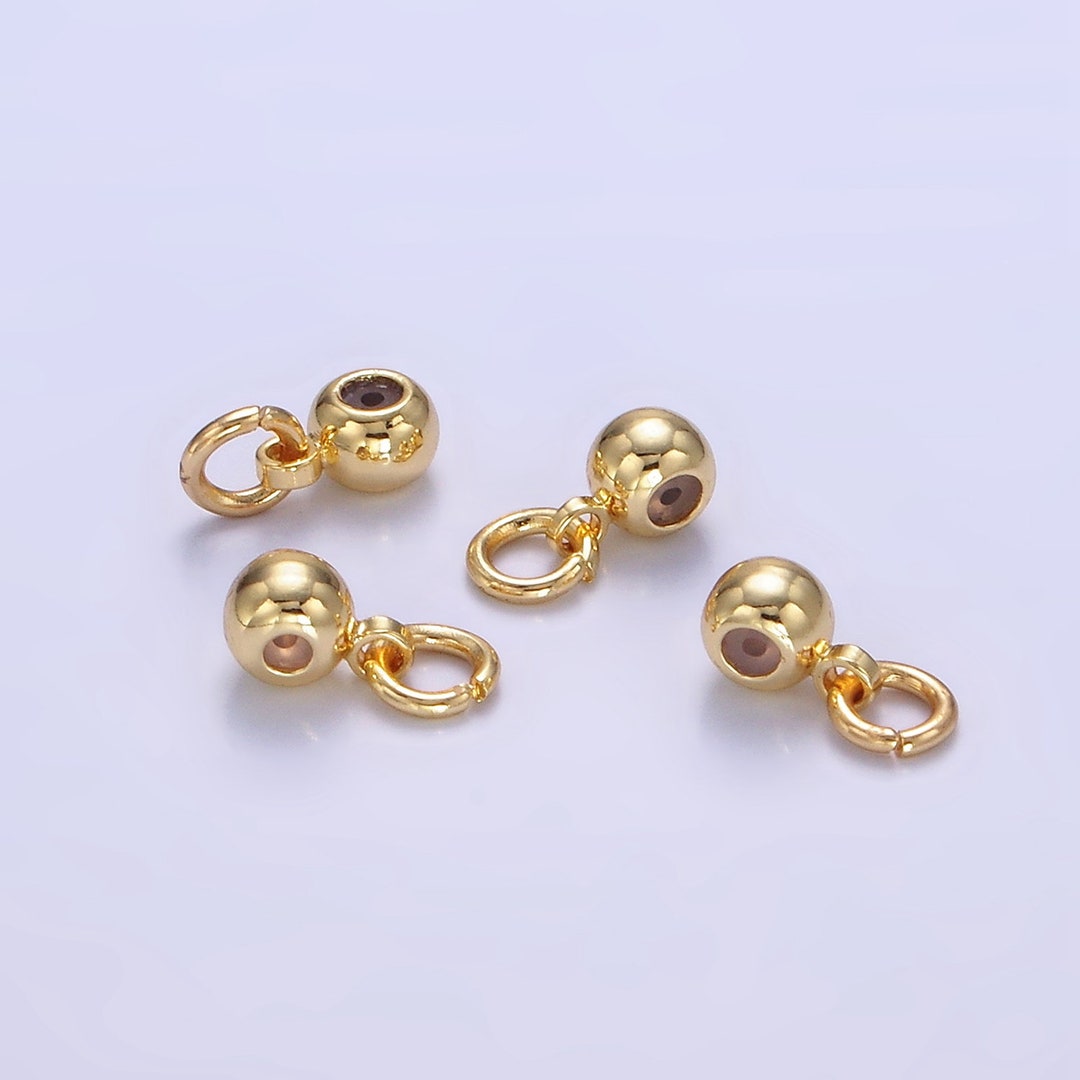 Tube Bails 5.8mm Loop Bails for Bracelets / Necklace | L-522 - Etsy